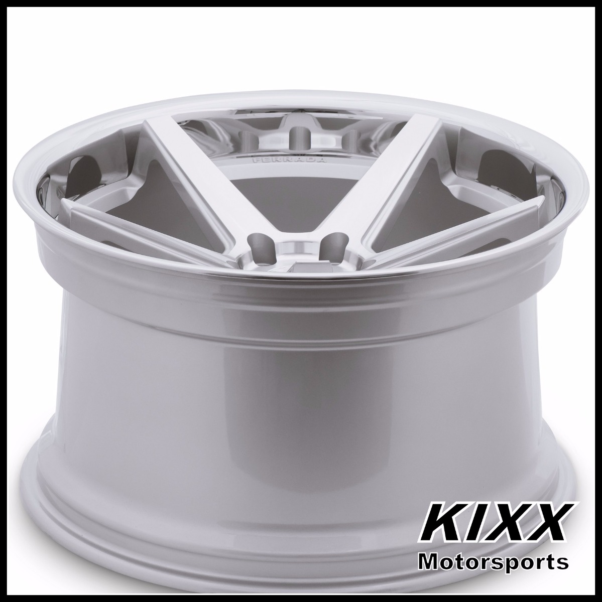 20" FERRADA FR3 20x9/10.5 SILVER WHEELS fits MERCEDES W212 E250 E350 ...