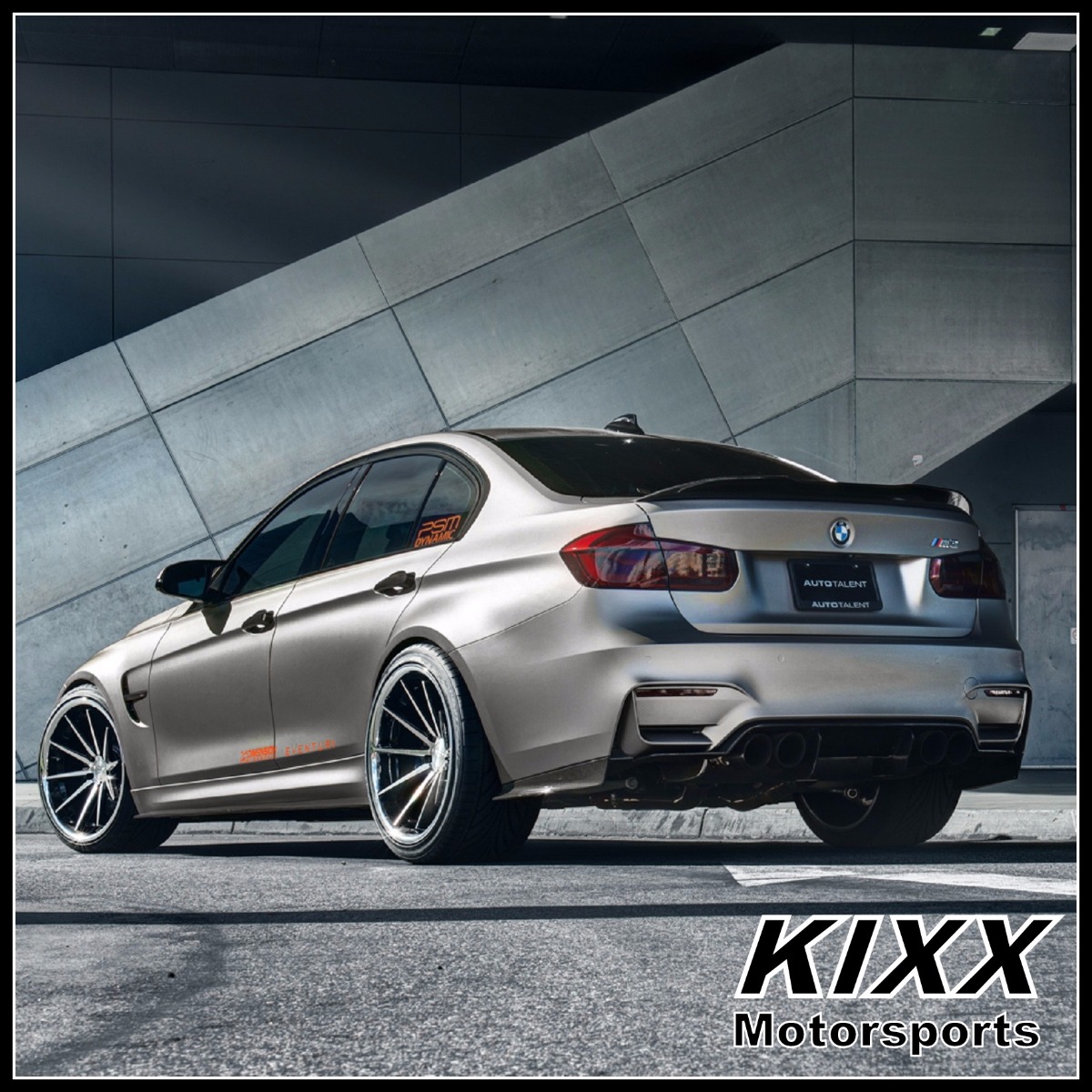 20" FERRADA FR4 20x9/10.5 BLACK/SILVER CONCAVE WHEELS For BMW F01 F02 7 ...