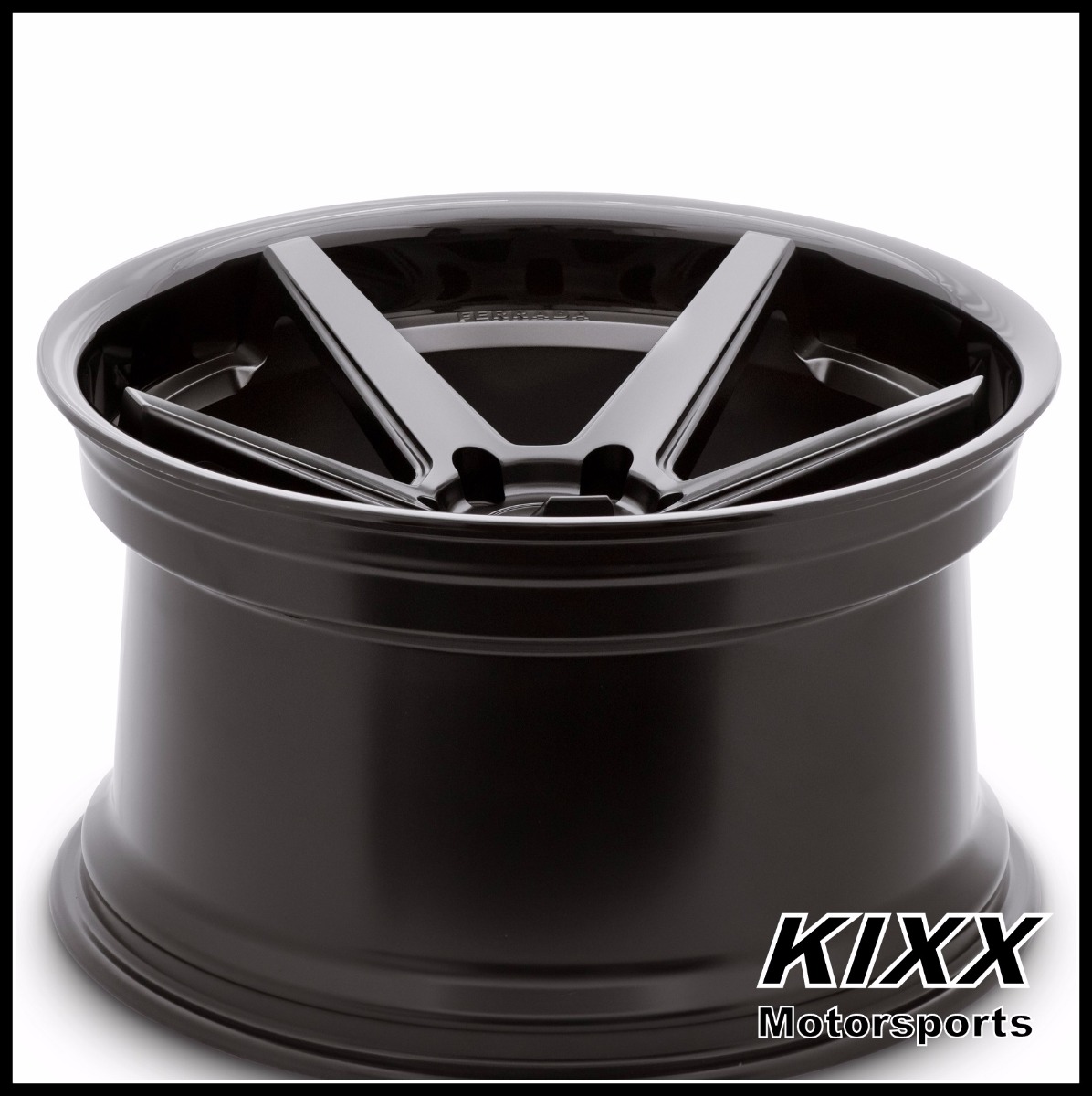 20" FERRADA FR3 20x9 20x10.5 BLACK CONCAVE WHEELS for FORD MUSTANG GT ...