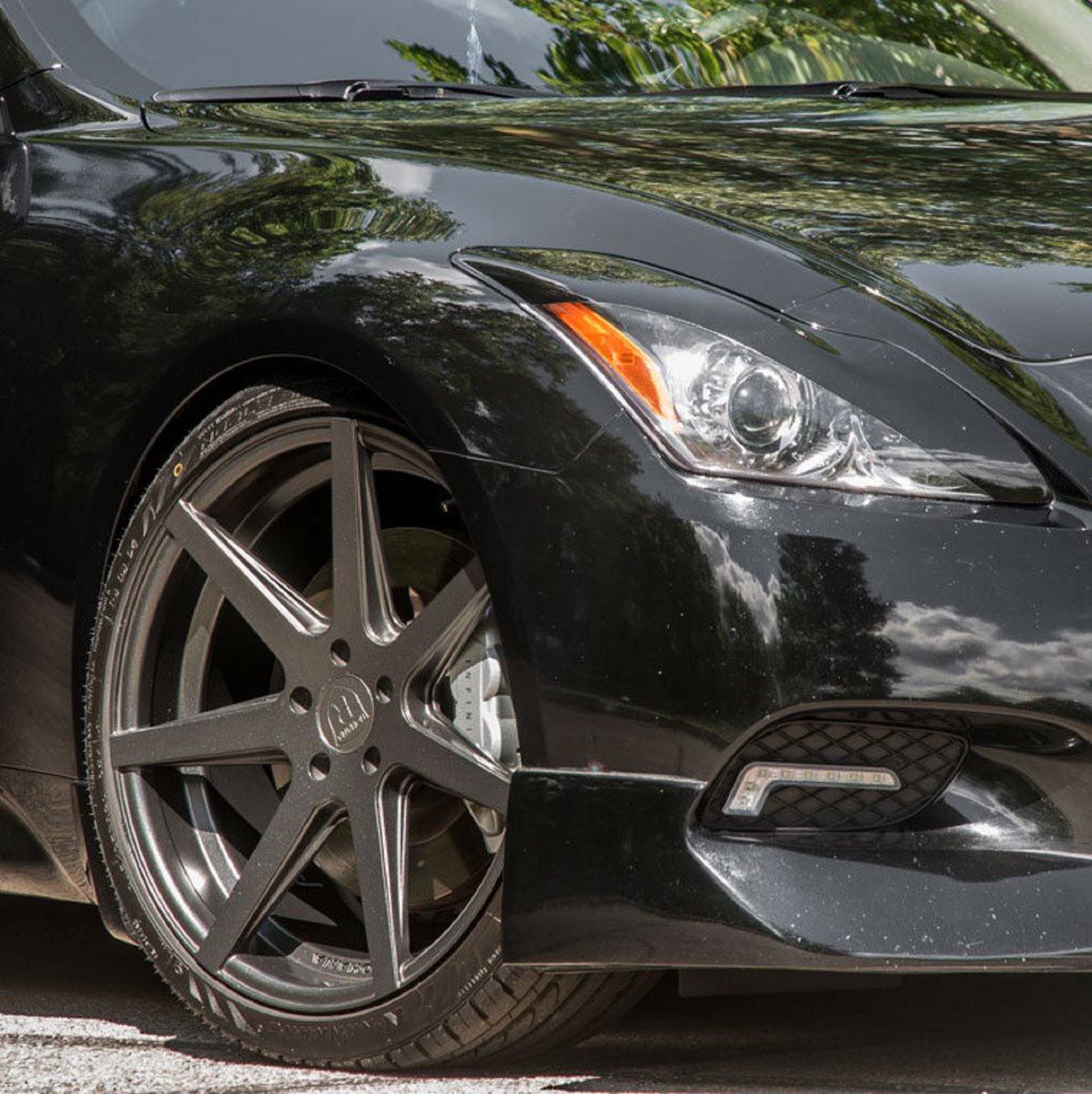 20x10 ROHANA RC7 GUNMETAL / GRAPHITE CONCAVE WHEELS RIMS | eBay