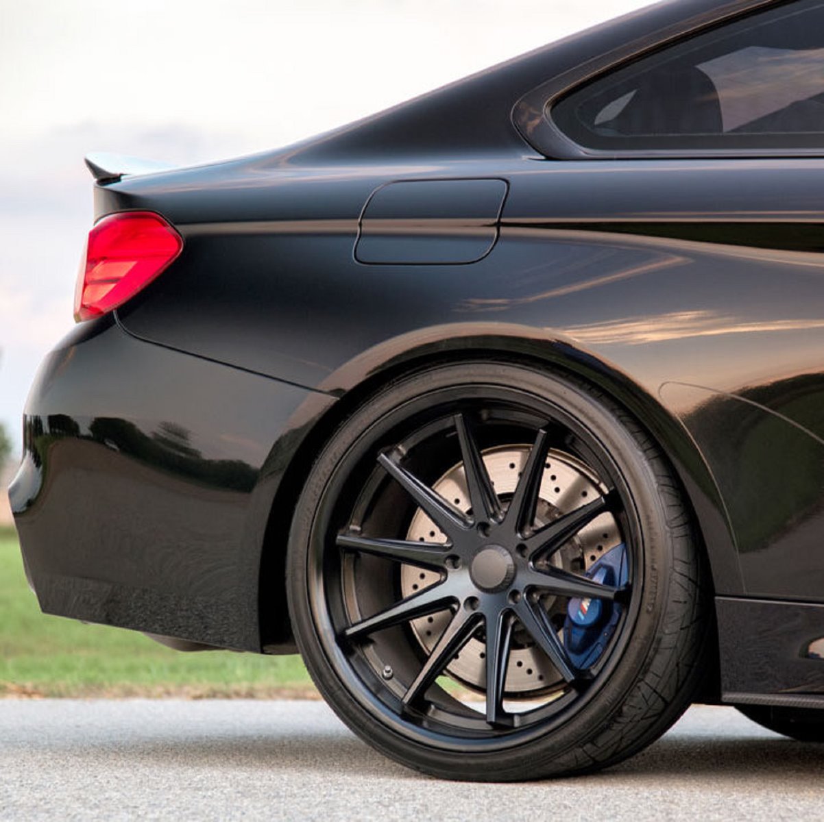 (4) 20" STAGGERED ROHANA RC10 20x9 20x11 BLACK CONCAVE WHEELS RIMS (A1 ...