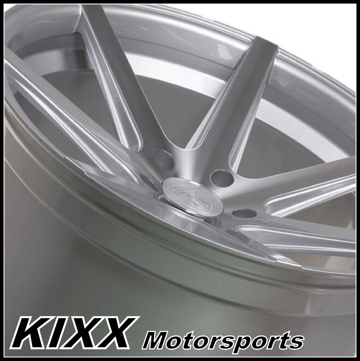 20" ROHANA RC7 20x9 20x11 SILVER CONCAVE WHEELS RIMS FITS BMW E63 E64 ...