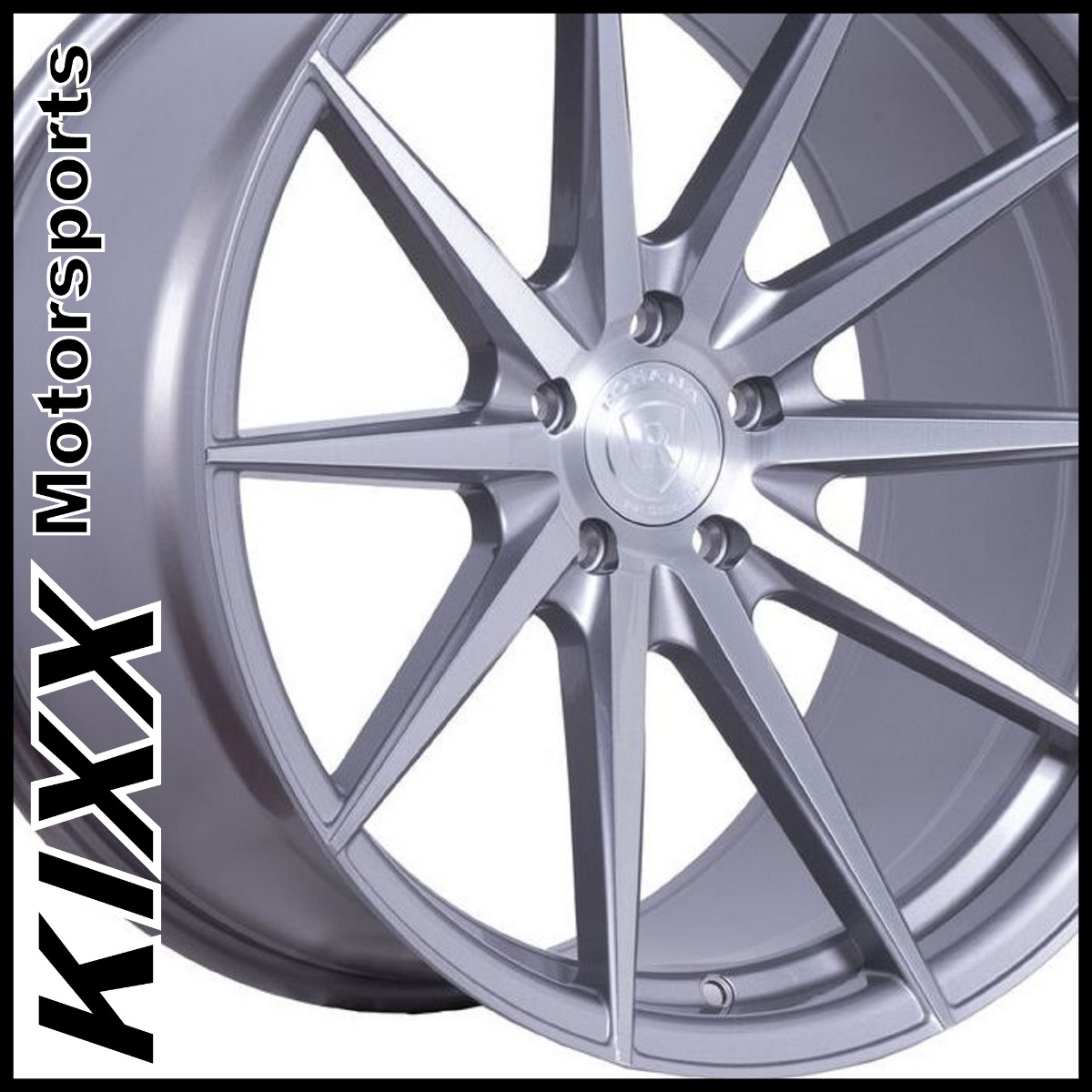 20" ROHANA RF1 20x9 20x11 SILVER FORGED CONCAVE WHEELS RIMS For BMW E60 ...