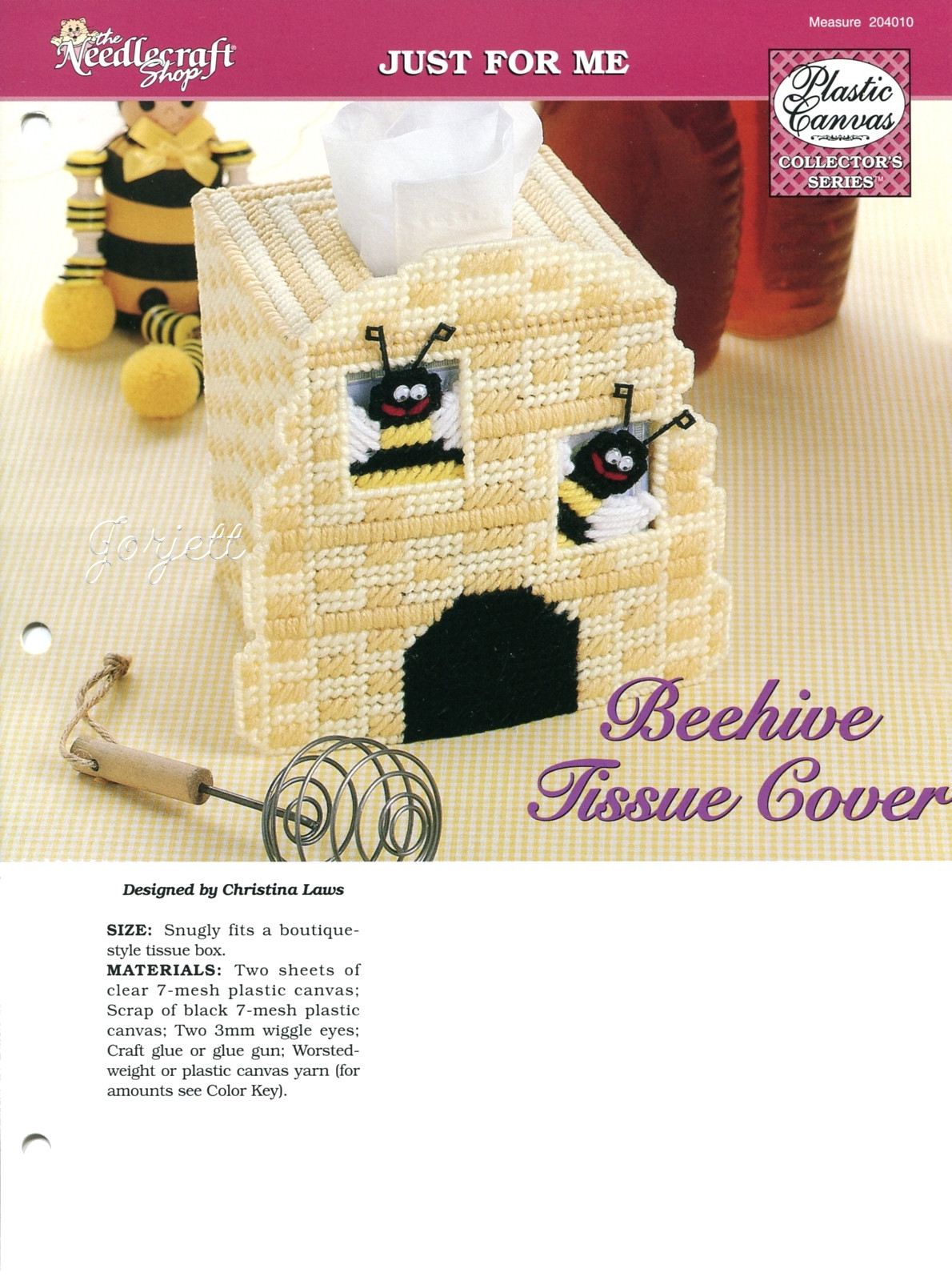 Beehive Boutique Tissue Box Cover plastic canvas pattern | eBay