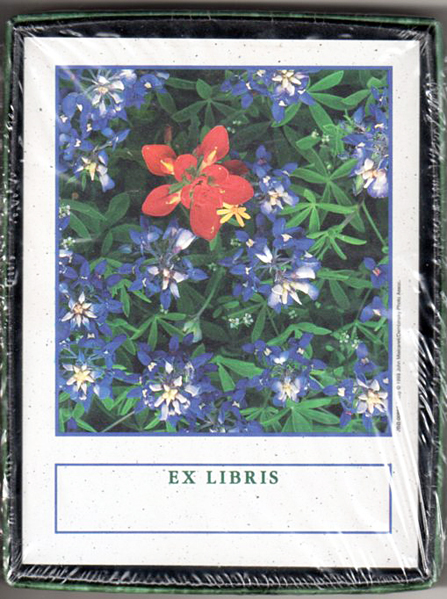 Bookplates "Mountain Flowers" Sierra Club (Self-Adhesive)