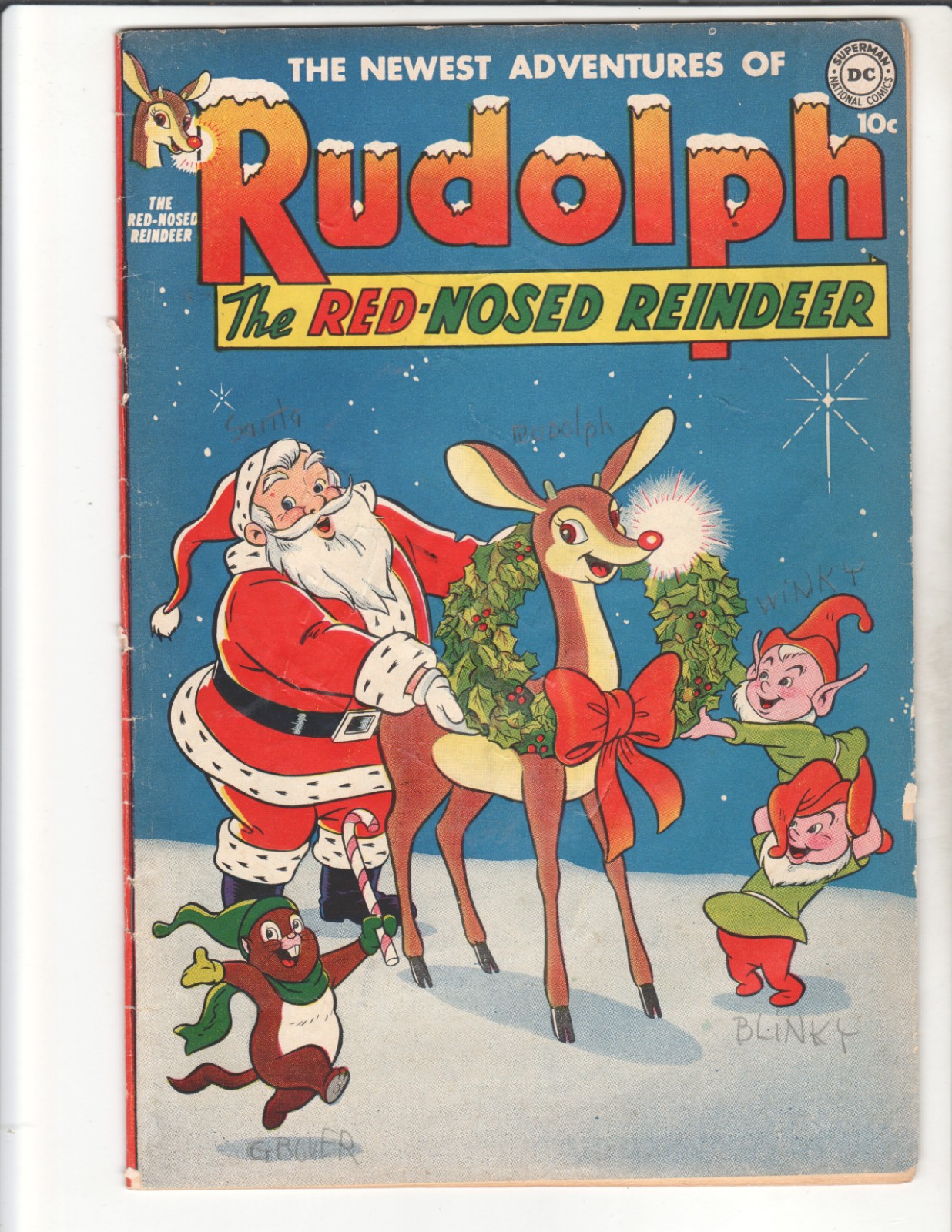 A Few Silver DC Classics 2nd LEGION, 2nd TEEN TITANS & RUDOLPH ...