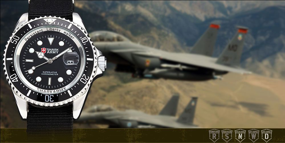 Sat Shark - Army Shark Avenger - Nakit i Satovi - Ručni Satovi ...