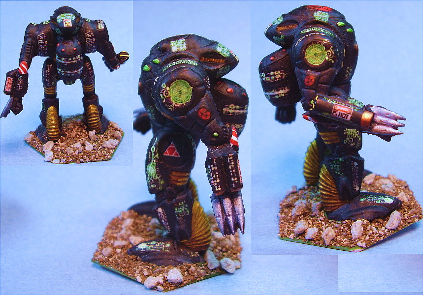 Battletech painted Pillager battlemech TT | eBay