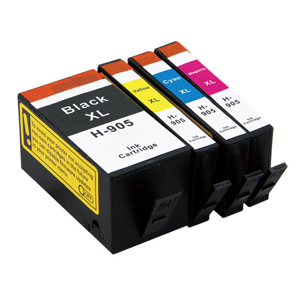 4x Generic 905XL Ink Cartridge For HP Officejet Pro 6950 6956 6960 6970 ...
