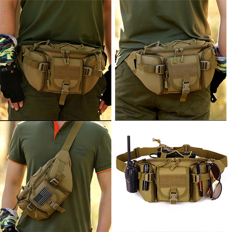 Tactical Fanny Pack Bumbag Waist Bag Military Hip Belt Outdoor Hiking ...
