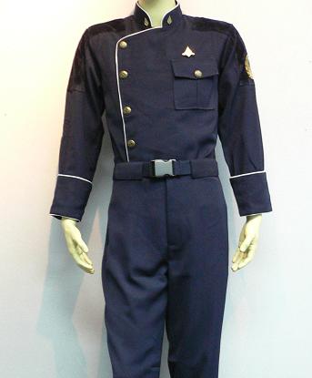 BATTLESTAR GALACTICA BSG OFFICER DUTY BLUES JUNIOR UNIFORM COSTUME | eBay