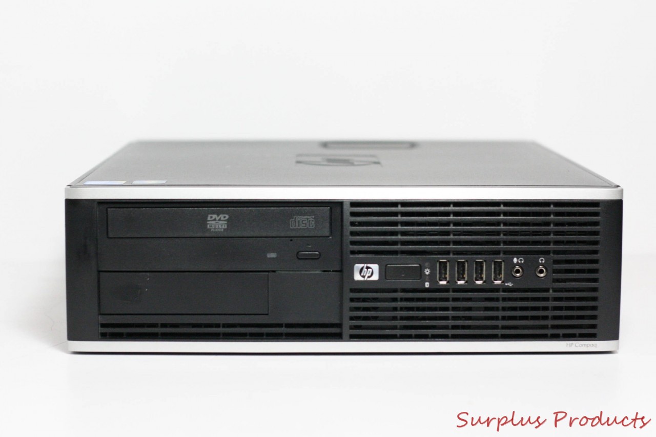 HP Compaq 6000 Pro SFF Core 2 Duo E8500 4GB 1TB DVDRW Windows 7 Pro 64 ...